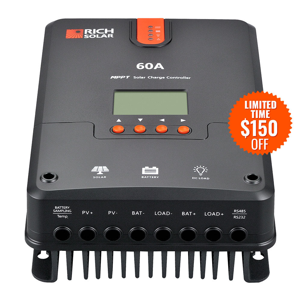 60 Amp MPPT Solar Charge Controller – Electric Zip